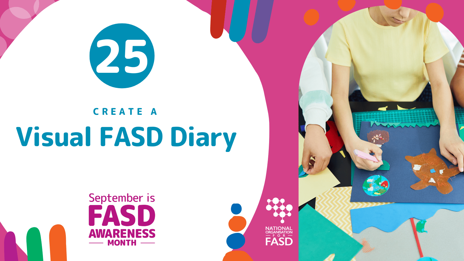 25 - Create a Visual FASD Diary for the Day - National FASD