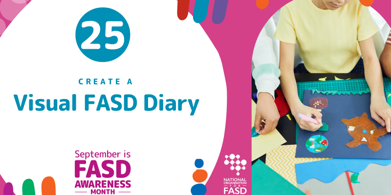 25 - Create a Visual FASD Diary for the Day - National FASD